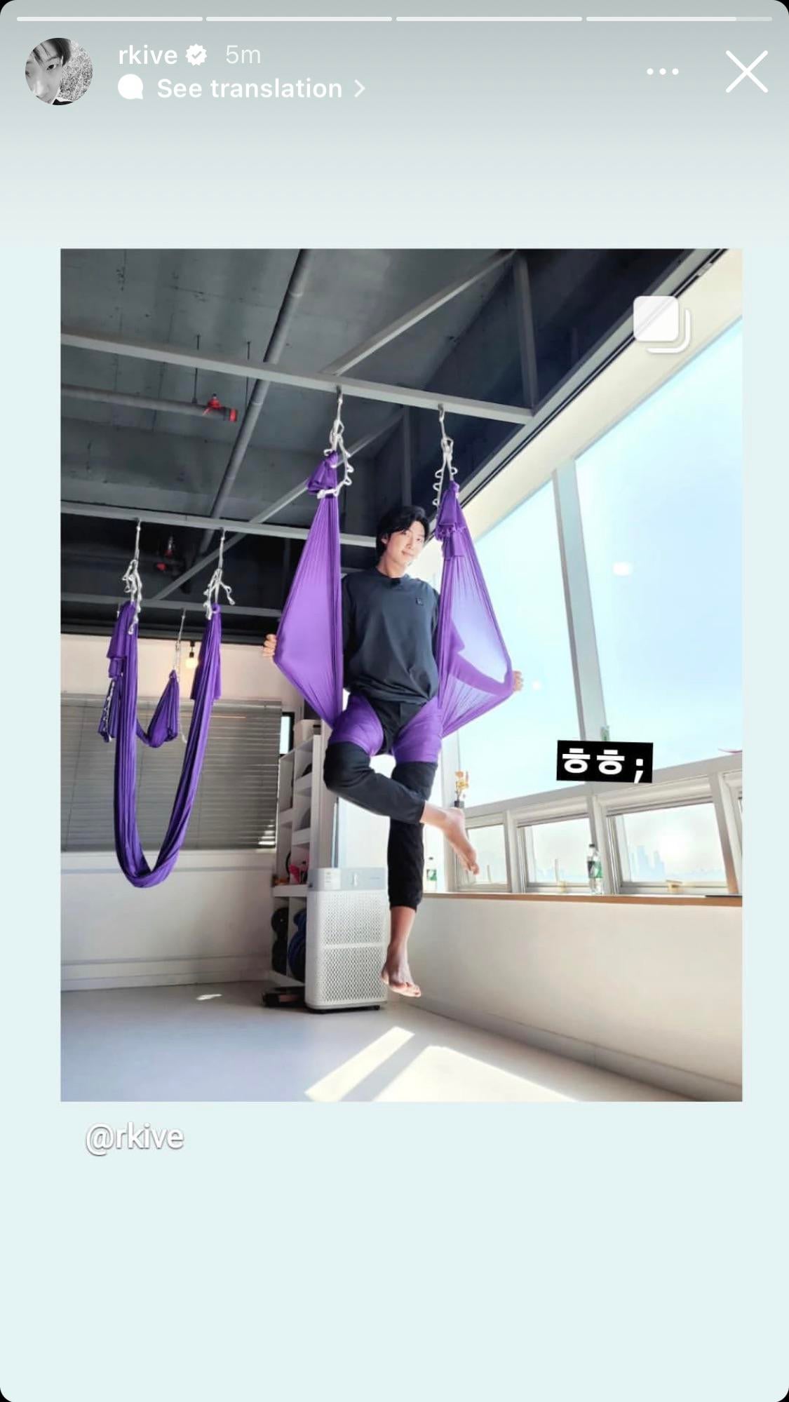 ナムジュン IG ストーリー (3) 181022 - TKHUNT