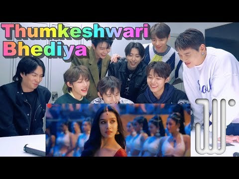 JWiiver (w/ AOORA) - KPOP IDOL のインド MV リアクション | Thumkeswhari (orig. Bhediya) @ HBC ハウス (221109 ...
