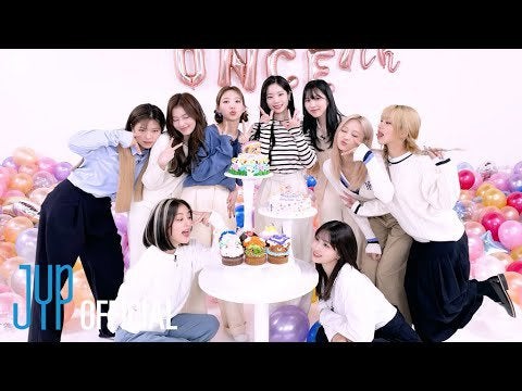 221107 YouTube アップデート - ONCE & TWICE の Happy 7TH ANNIVERSARY ケーキ - TKHUNT