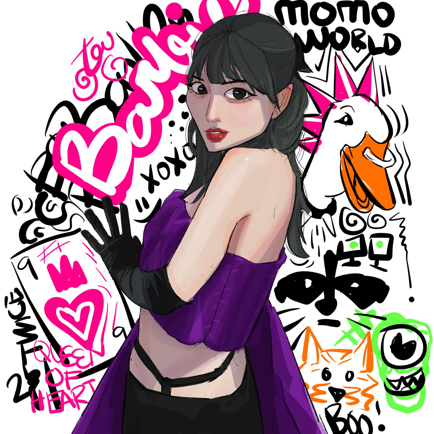 最近忙しくて、久しぶりにファンアートを2回アップしました。 ちなみに平井桃です - TKHUNT