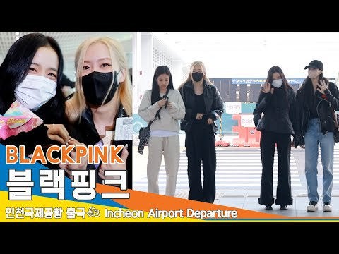 221021 BLACKPINK @ 仁川国際空港 (ダラスへ出発) - TKHUNT