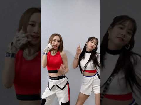 ITZY イェジ & ユナ (with KARA スンヨン & ニコル) - チェシャー (ダンス チャレンジ) - TKHUNT