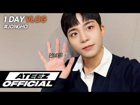 ATEEZ - log_1DAY VLOG #ジョンホ_3 [ENG SUB] - TKHUNT