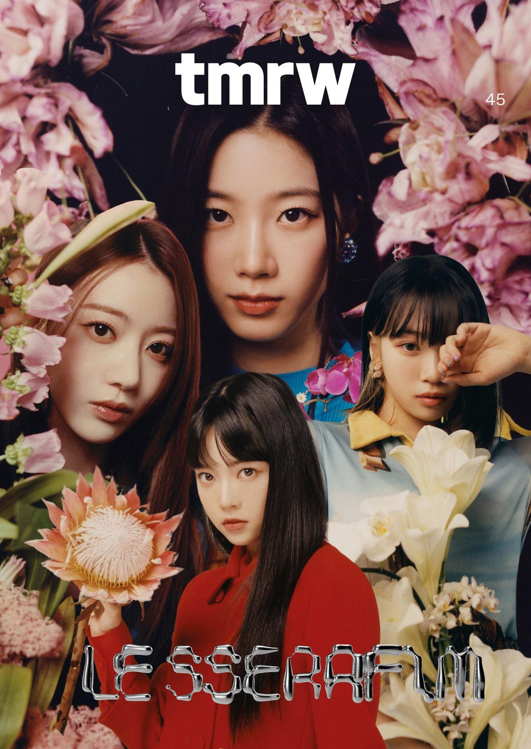 LE SSERAFIM - tmrw マガジン (Volume 45 Teaser Cover and Pictorial) - TKHUNT