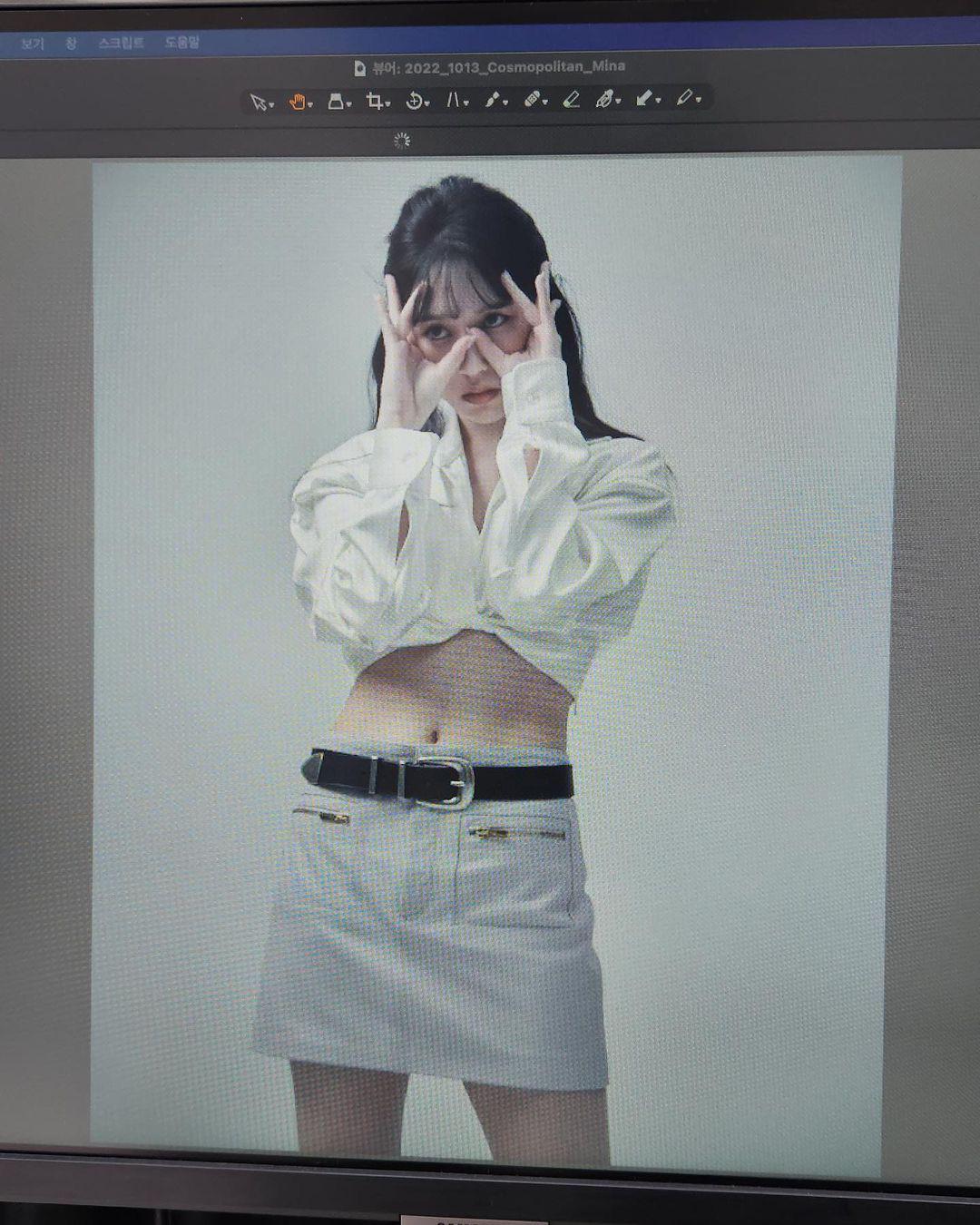 221026 ミナ Instagram Update - “@cosmopolitankorea” - TKHUNT