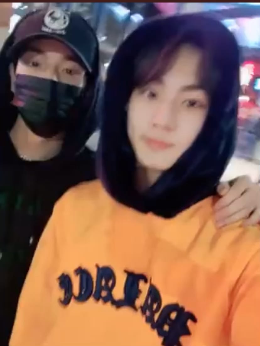 221013 Weverse: ジョンウォンとジェイク - TKHUNT