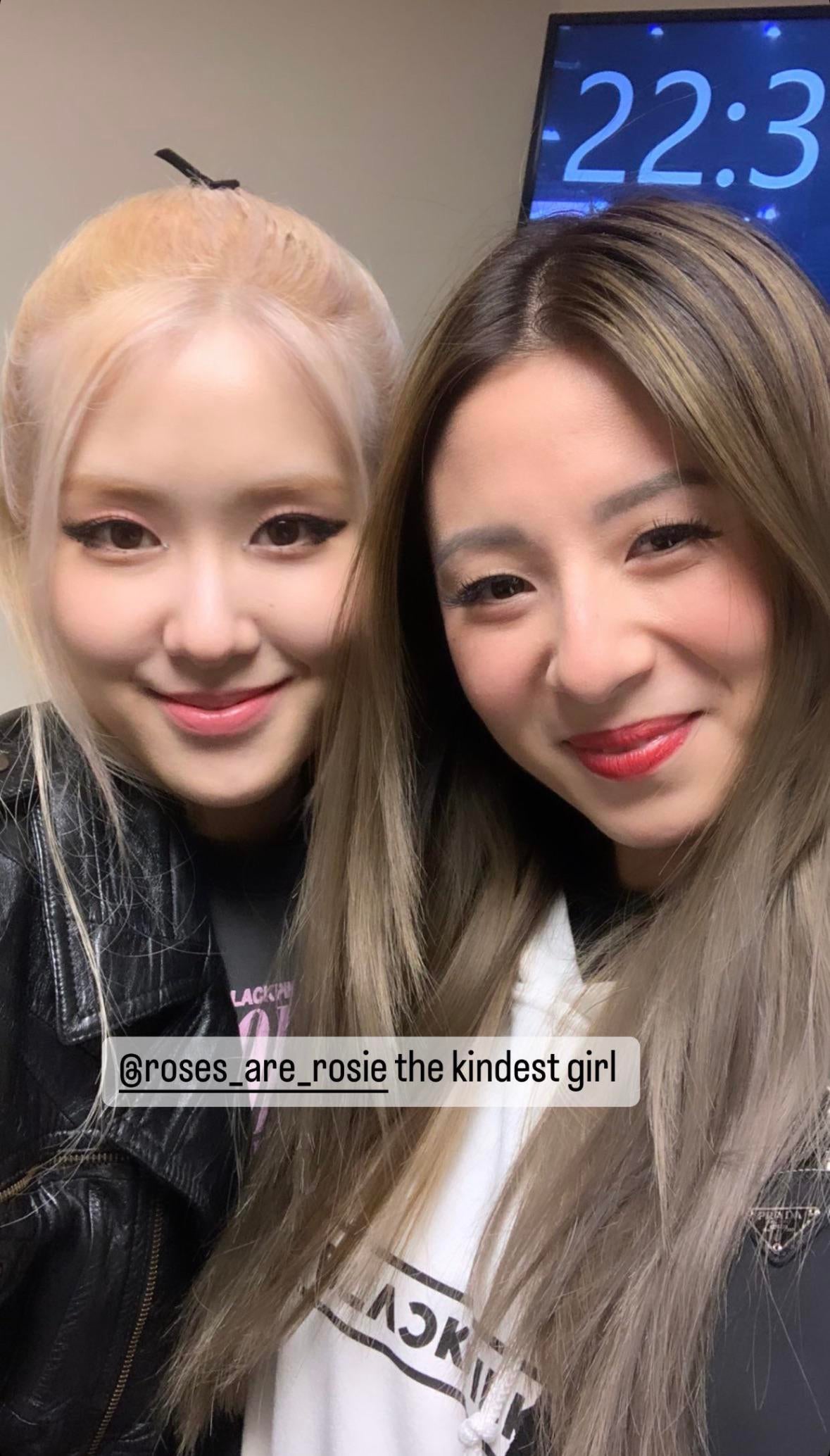 221211 natachaa_z ig ストーリー更新 with ROSÉ - TKHUNT