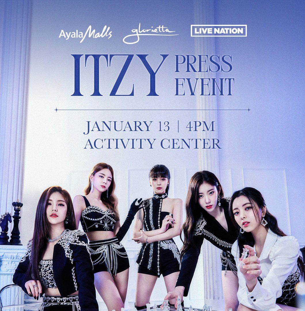 ITZY、2023年1月13日にフィリピンのマニラで記者会見を開く - TKHUNT