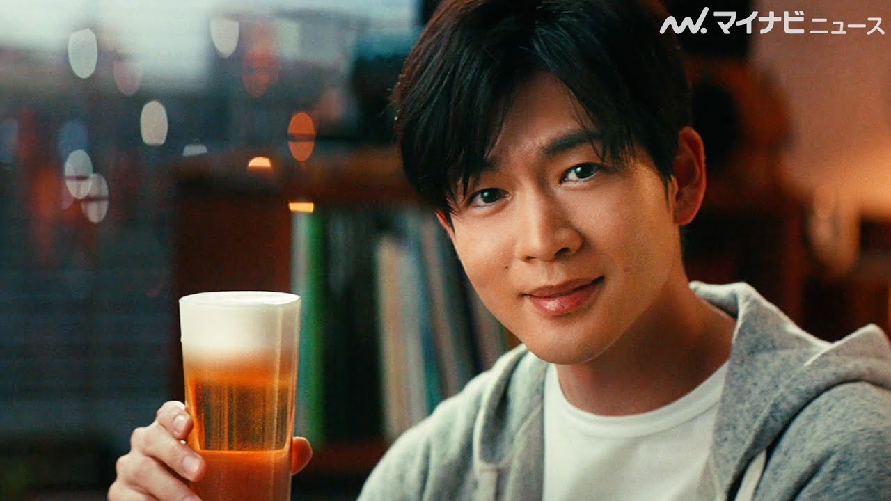 松下洸平、竹内まりや『元気を出して』を口ずさむ！マルエフ新CM公開 - TKHUNT