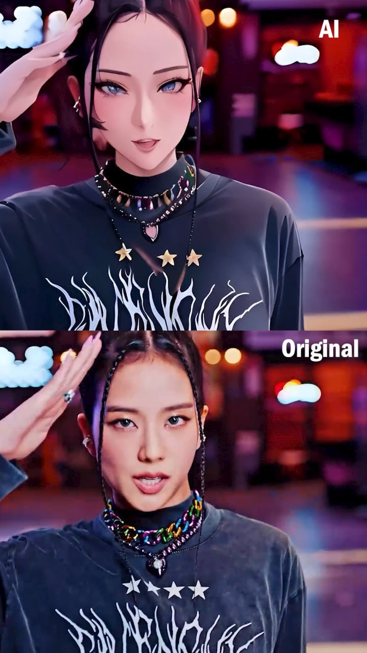 Blackpink「Shutdown」 - AIアニメ版 - TKHUNT