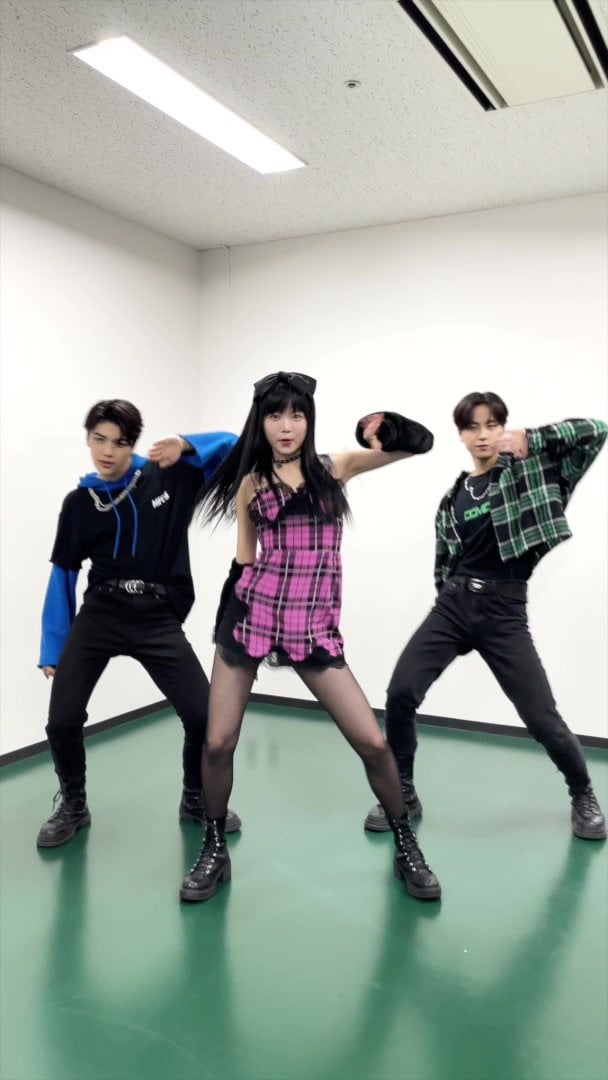 LE SSERAFIM ウンチェ (with &TEAM Taki & Maki) - FEARLESS (Japanese Ver.) (Dance Challenge) - TKHUNT