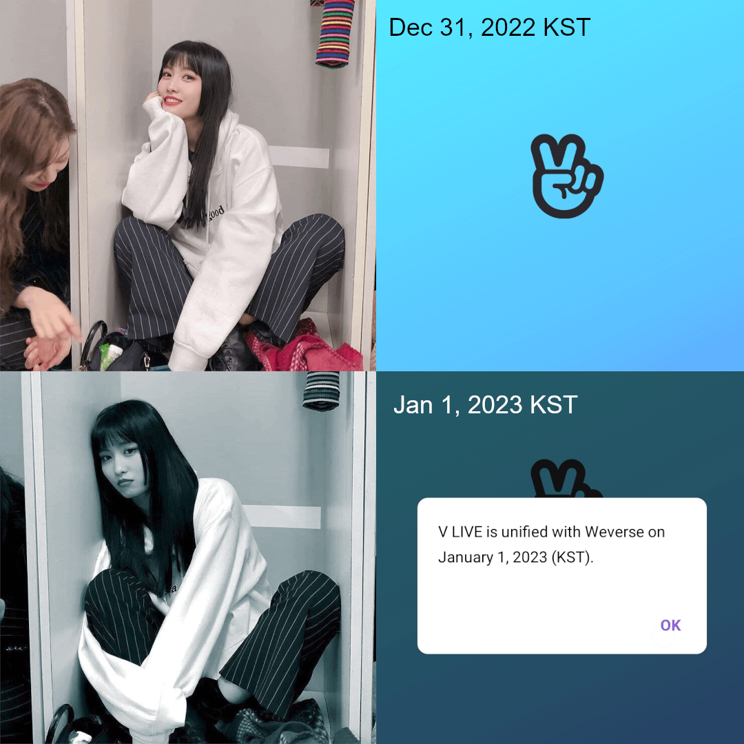 彼らは実際にそれをやった...さようならV LIVE 😥 - TKHUNT