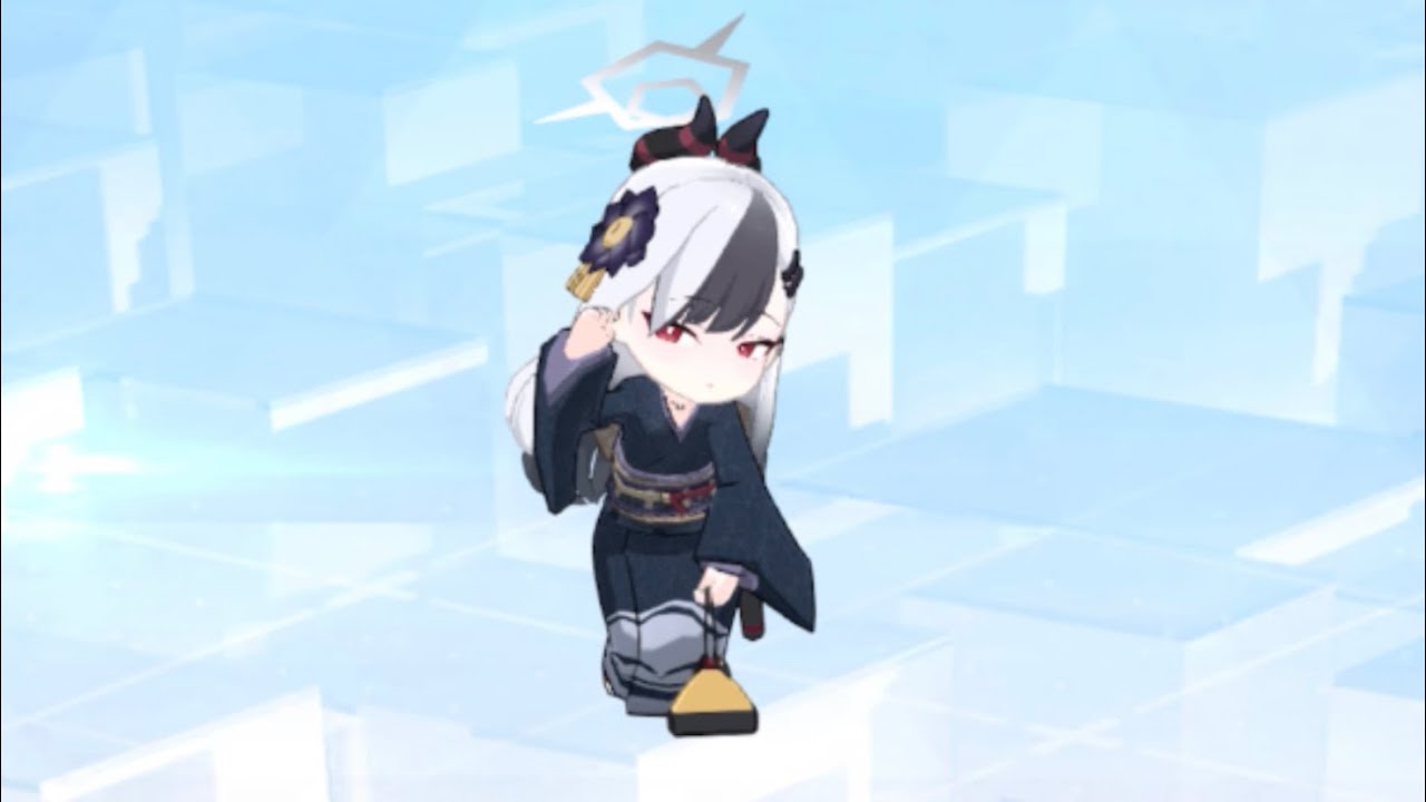 鬼方カヨコ(正月)つままれCV: 藤井ゆきよ【ブルアカ】【ブルーアーカイブ Blue Archive】 - TKHUNT