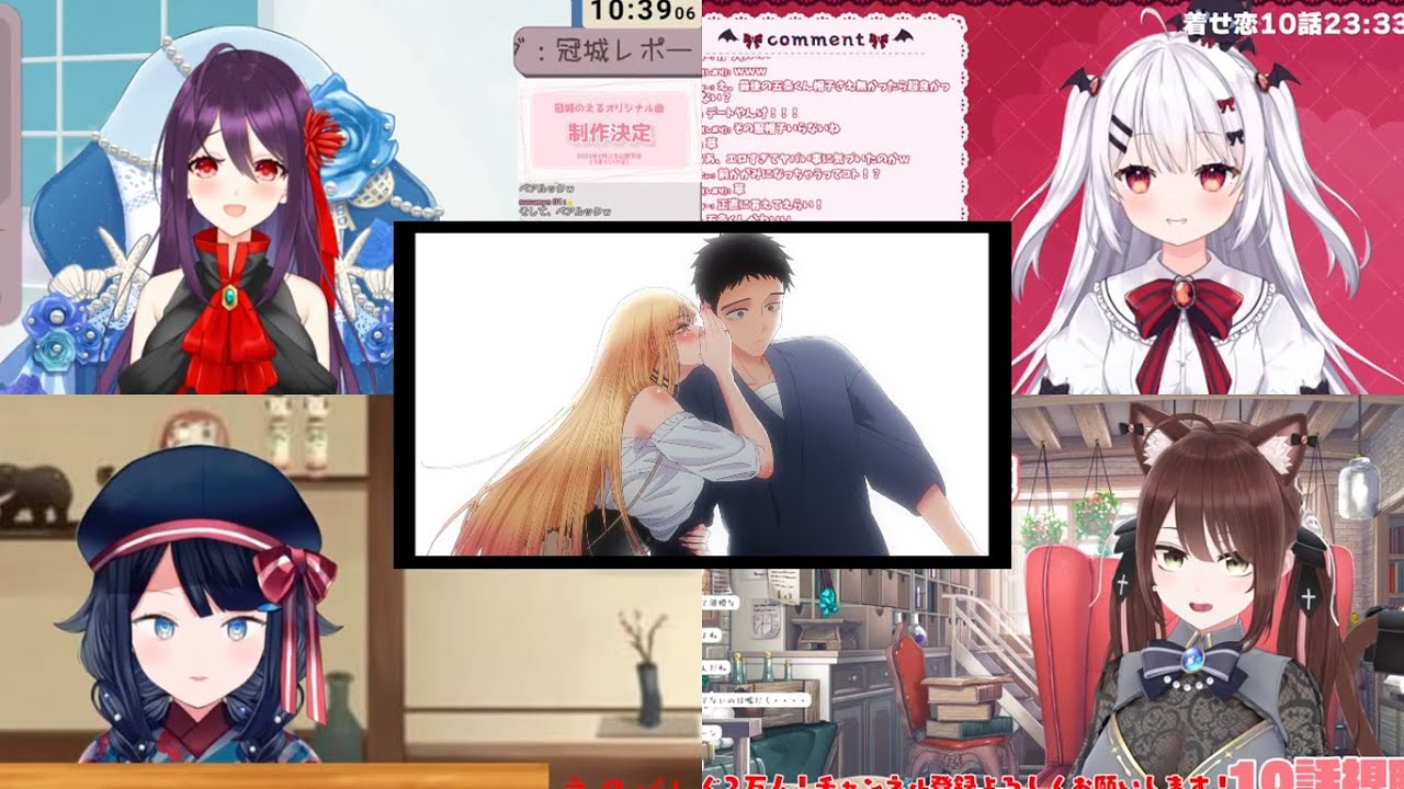 【vtuber's reaction mashup】My Dress-Up Darling EP10 - TKHUNT