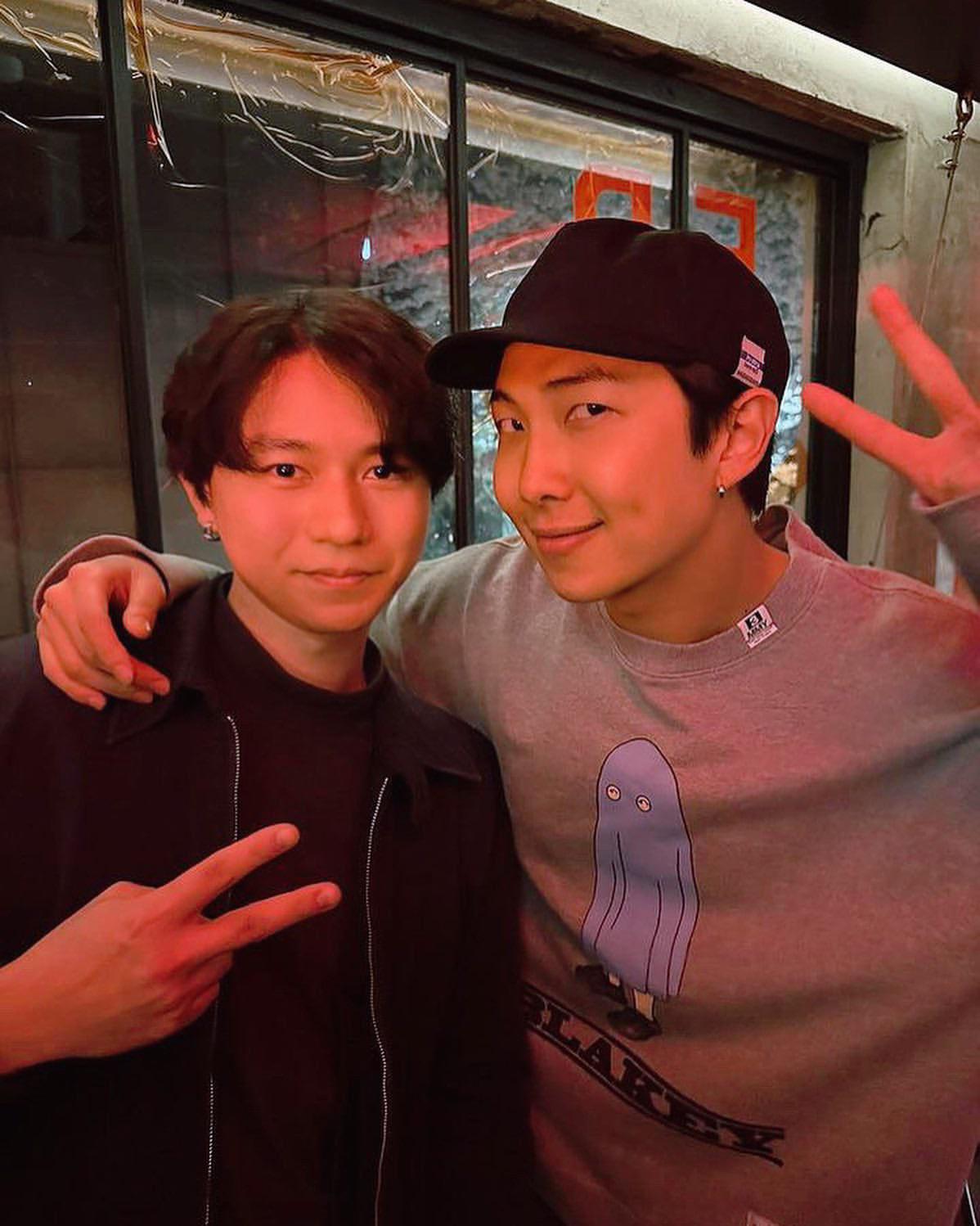 ナムジュンとのサウンドエンジニアLi Hung IGポスト - 300323 - TKHUNT