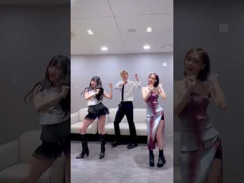 aespa ジゼル & ウィンター with MONSTA X ジュハニー - スパイシー (ダンス チャレンジ) (230513) - TKHUNT