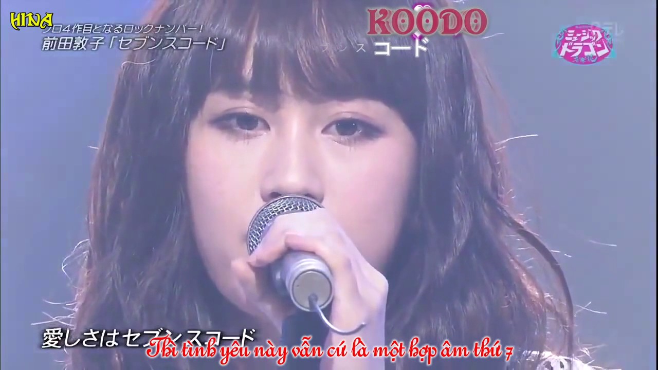(vietsub)前田敦子//seventh chord live - TKHUNT