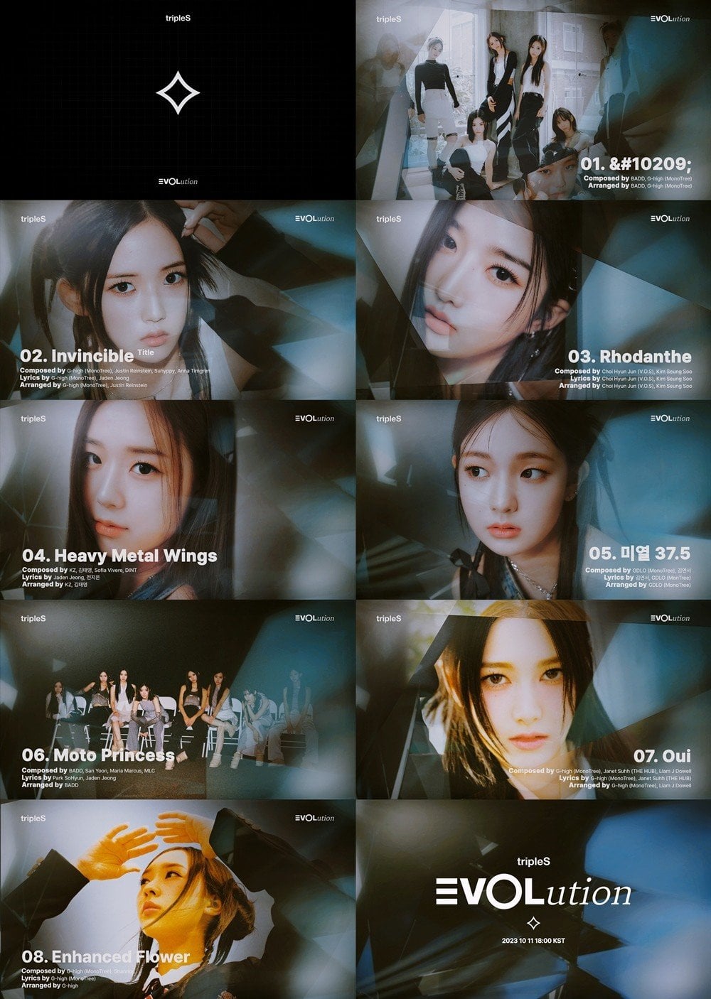 TripleS EVOLution - デビューミニアルバム : (MUJUK) (ミニトラック解説 #2 - 公式プレスリリース) - TKHUNT