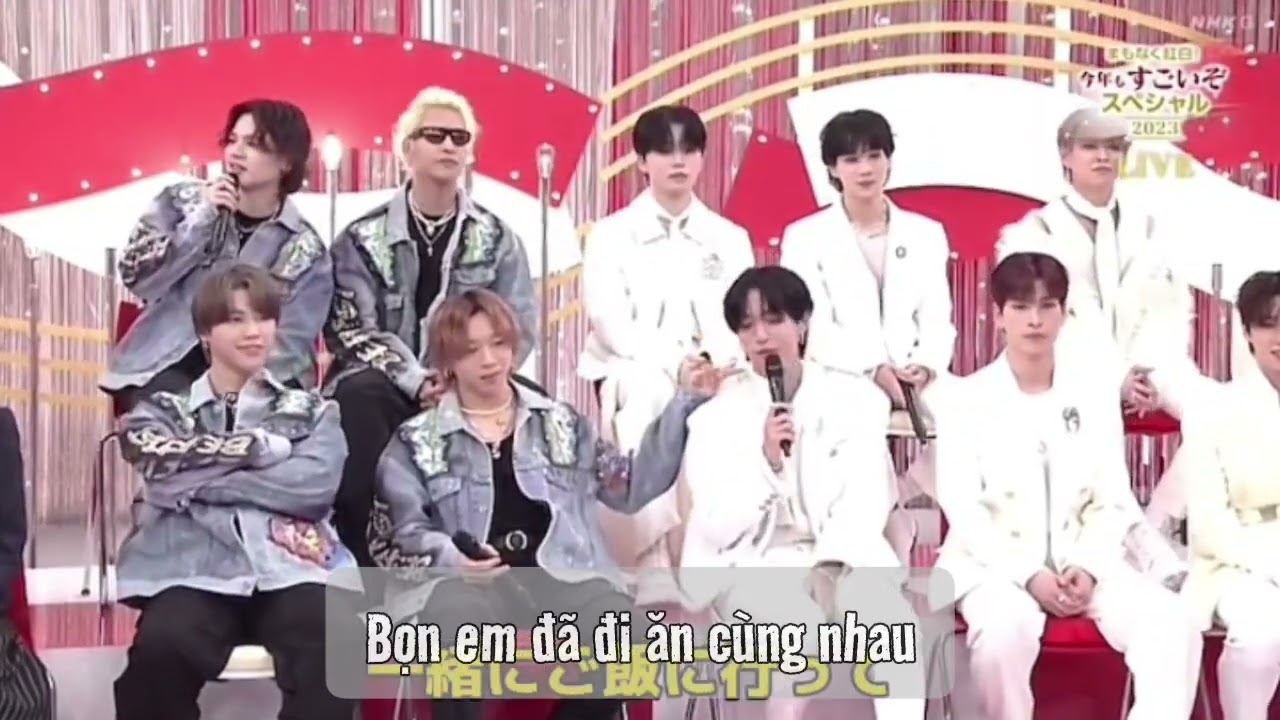 JO1 Shosei và BE:FIRST Manato đi ăn cùng nhau (紅白2023) - TKHUNT