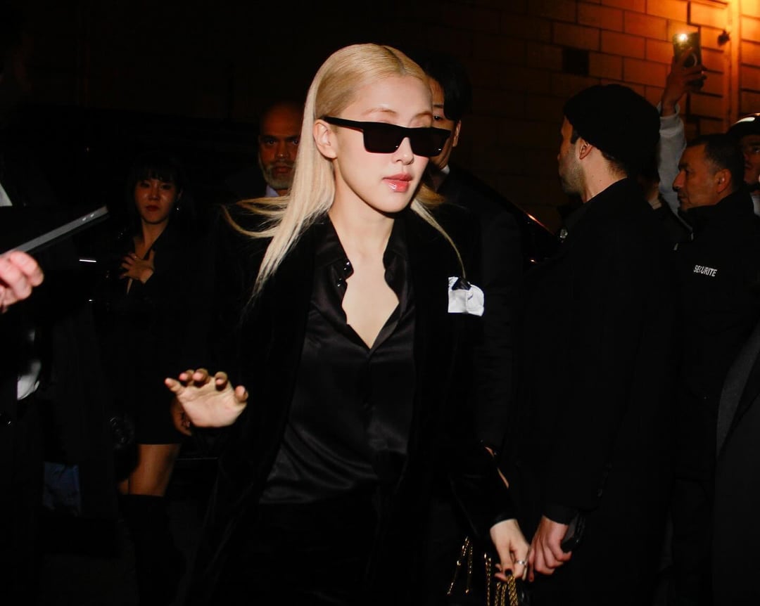 240228 ロゼ @ SAINT LAURENT パリ ファッション ウィーク アフターパーティー - TKHUNT