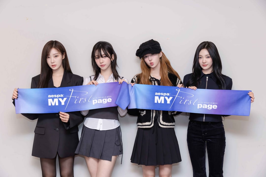 240223 gramfilms Twitter 更新 with aespa - TKHUNT