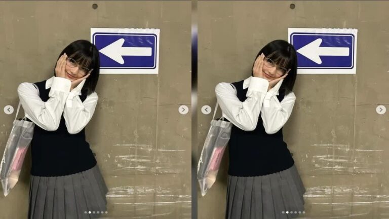 B1- 橋本愛、メガネ×制服感コーデに反響「1軍女子高生感ハンパない」「高嶺の花のリケジョって感じ」 - TKHUNT