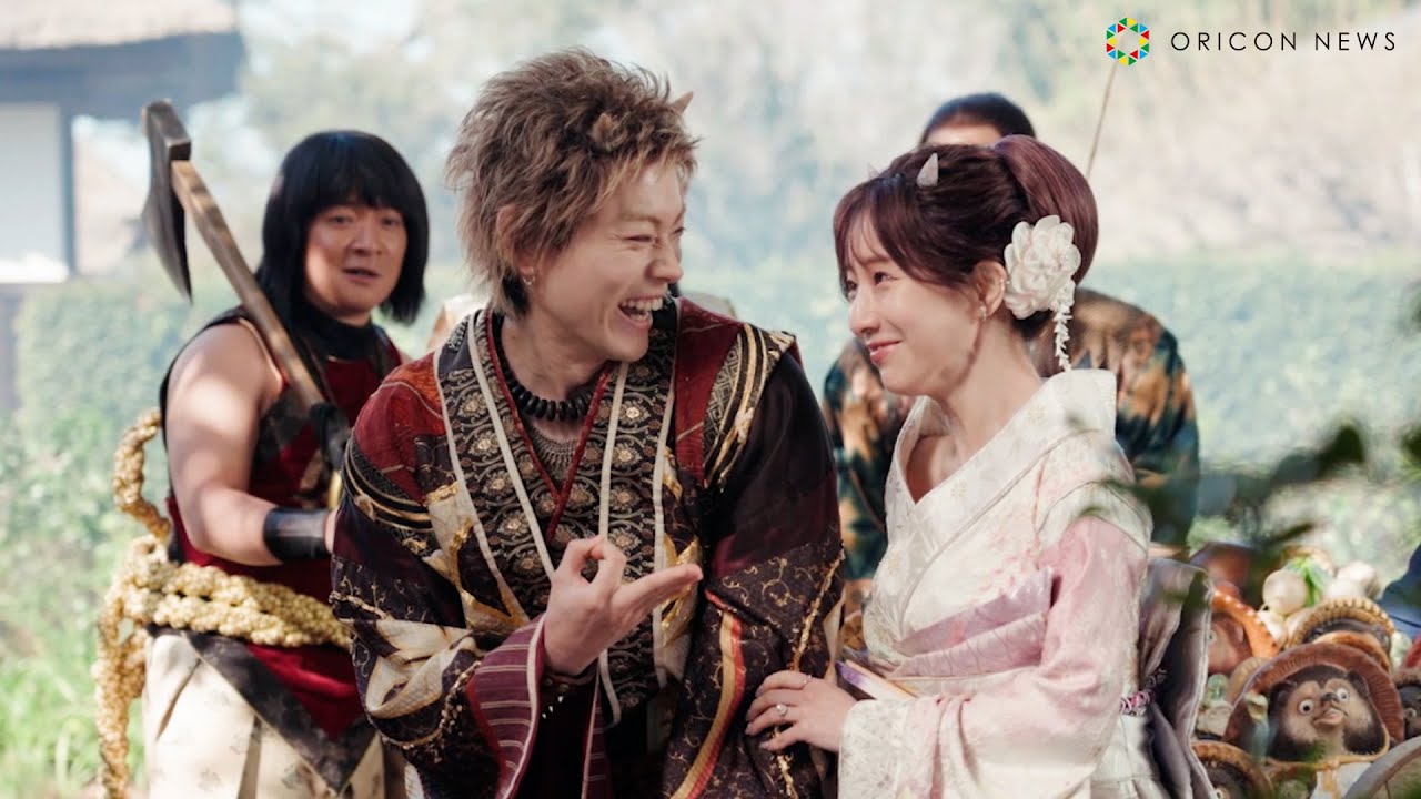 ”鬼ちゃん"菅田将暉、“鬼嫁ちゃん”田中みな実のおねだり圧に動揺！？NGになり「全然だめだ…」 『auマネ活プラン＋』新TVCM - TKHUNT