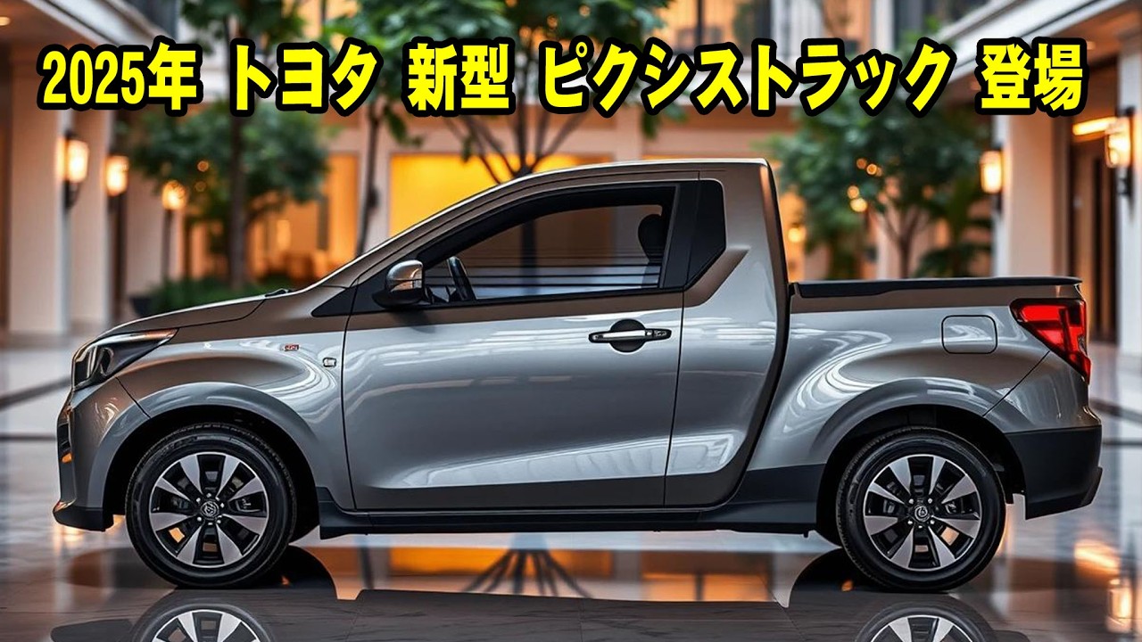 2025年 トヨタ 新型 ピクシストラック 登場、新型軽トラックが日本を震撼させた！驚愕の760ccディーゼルエンジンで軽トラックの新時代へ！ - TKHUNT