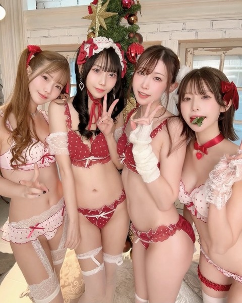 【画像】このえちえちサンタさんたち抱きたい？？？ - TKHUNT