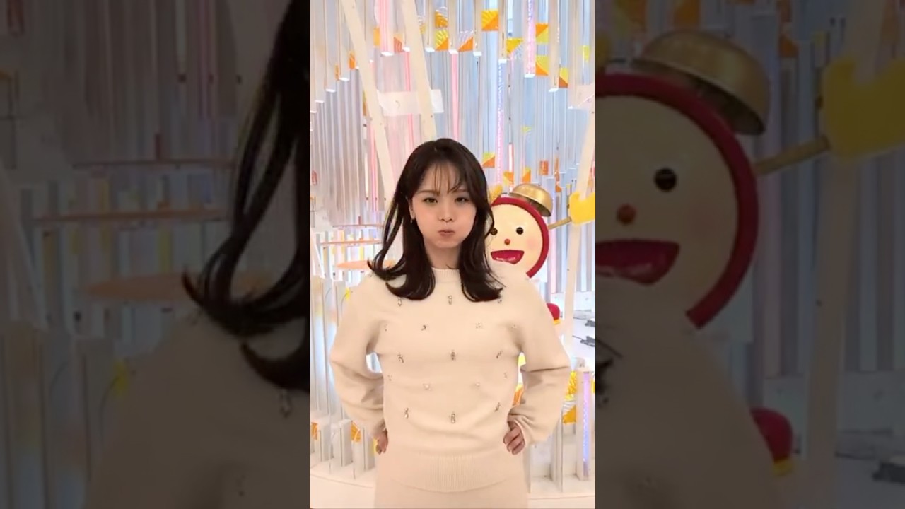 【井上清華】1月17日スマイル・チャージ #shorts #めざましテレビ #スマイル チャージ - TKHUNT