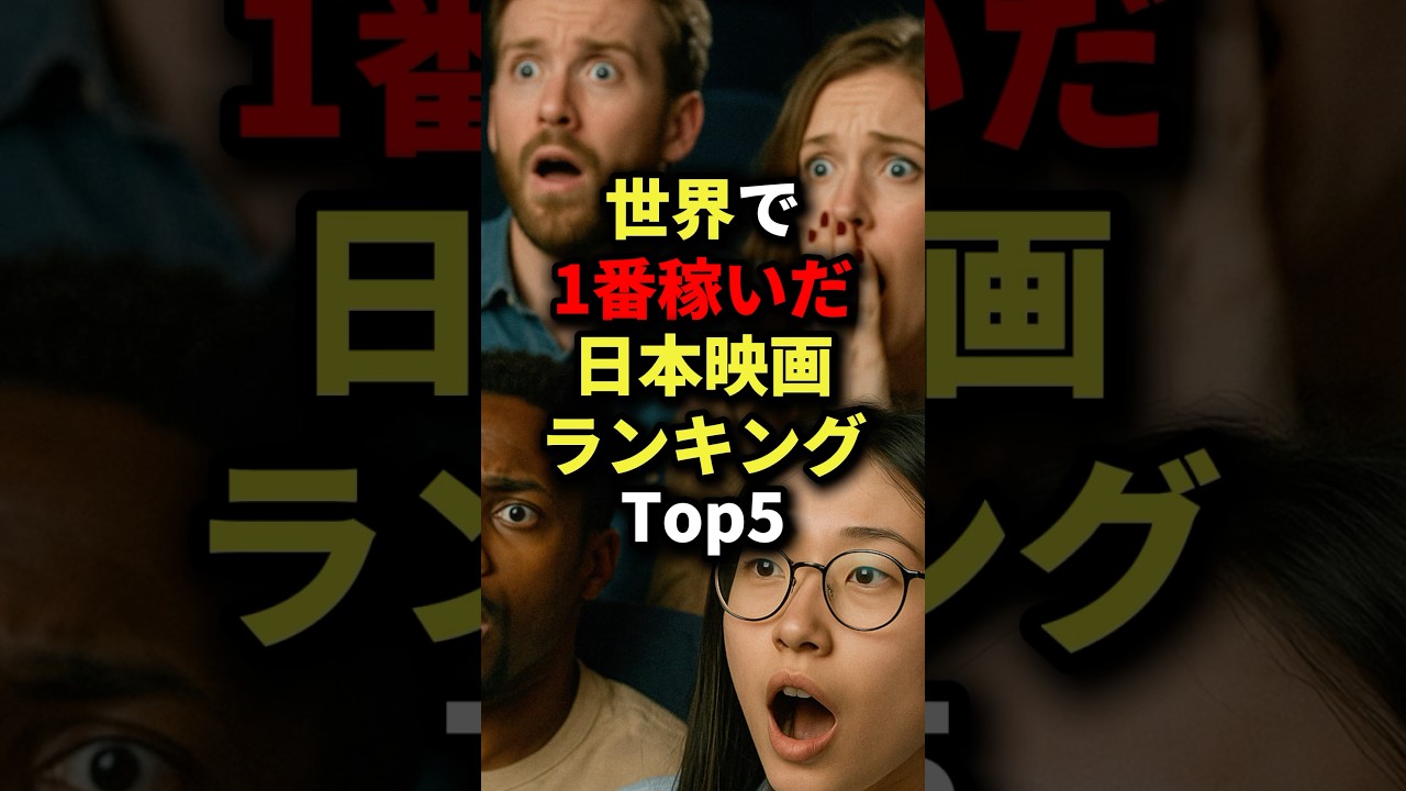 めっちゃ稼いだ日本映画ランキングTop5 #海外の反応 - TKHUNT