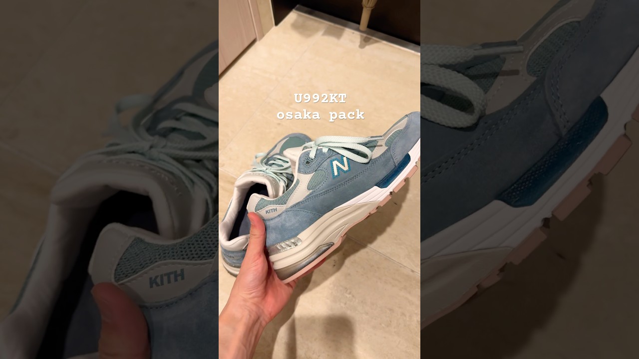 透明感のある最高のコラボスニーカー#newbalance #ファッション #ニューバランス #スニーカー #U992KT #kith #992 - TKHUNT