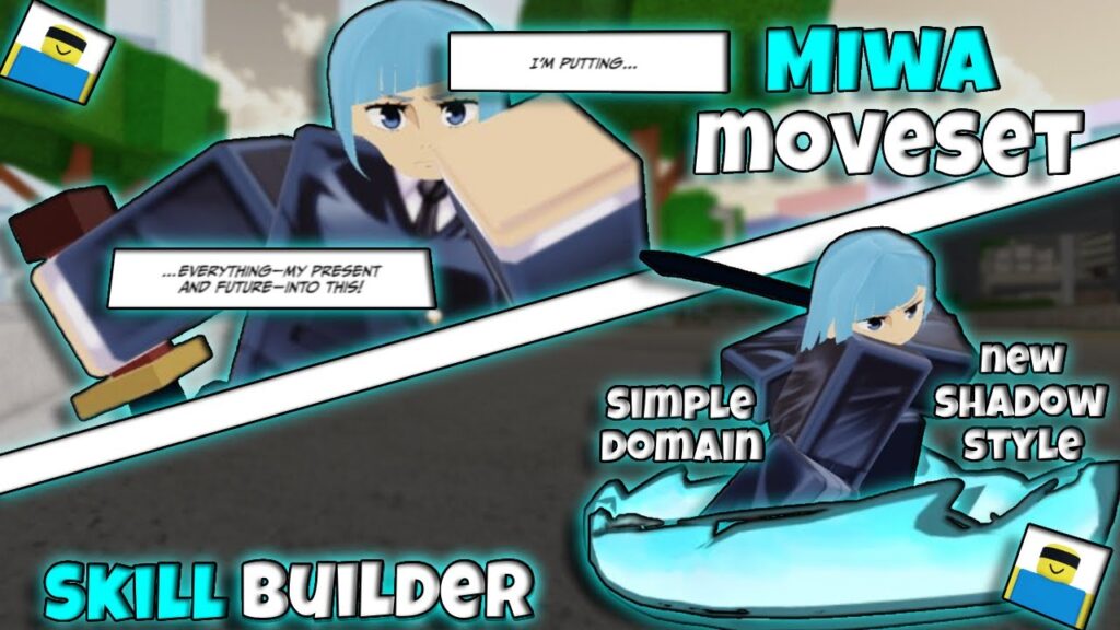 *MIWA* Moveset using SKILL BUILDER... | Jujutsu Shenanigans - TKHUNT