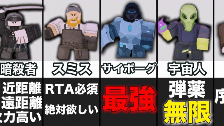 【攻略】森で99日間生き残るゲームの最強役職ティア表【99 Nights in the Forest 🔦】【ロブロックス/ROBLOX】 - TKHUNT