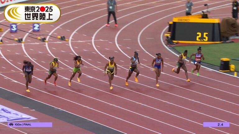 【世界最速女王決定戦】新女王誕生「大会新記録10秒61！！」【東京2025世界陸上／女子100m決勝】 - TKHUNT