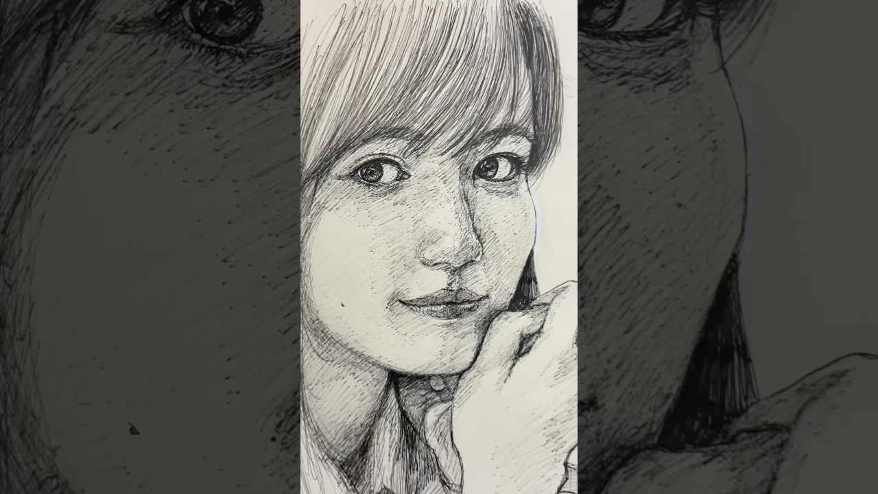 生田絵梨花さん完成までの作画動画⬆️ #生田絵梨花 #いくちゃん #乃木坂46 - TKHUNT