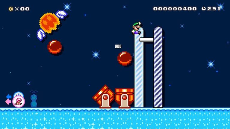 ここから負けるルイージwwww【マリオメーカー2】 - TKHUNT